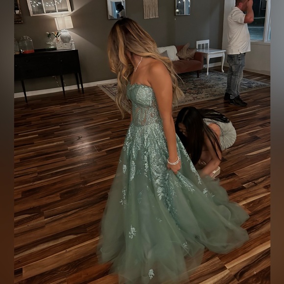 Dresses | Sage Green Prom Dress | Poshmark